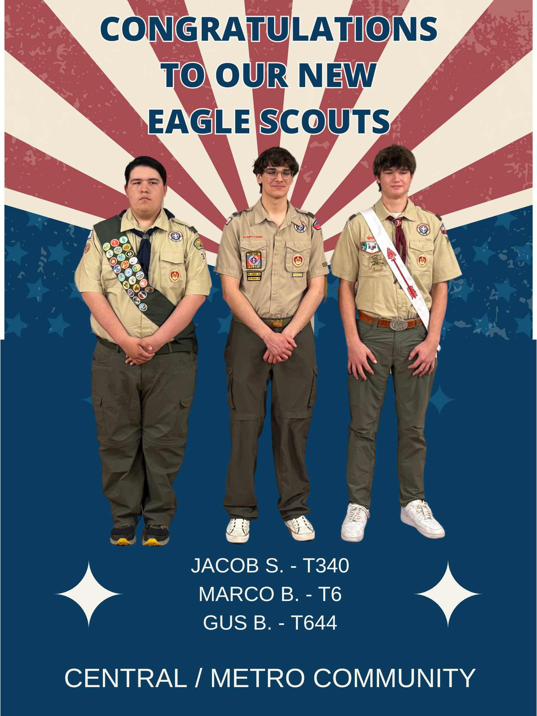 Three Scouts Earn Highest Honor with Nearly 300 Hours of Service – Scouting Arizona | Grand ...