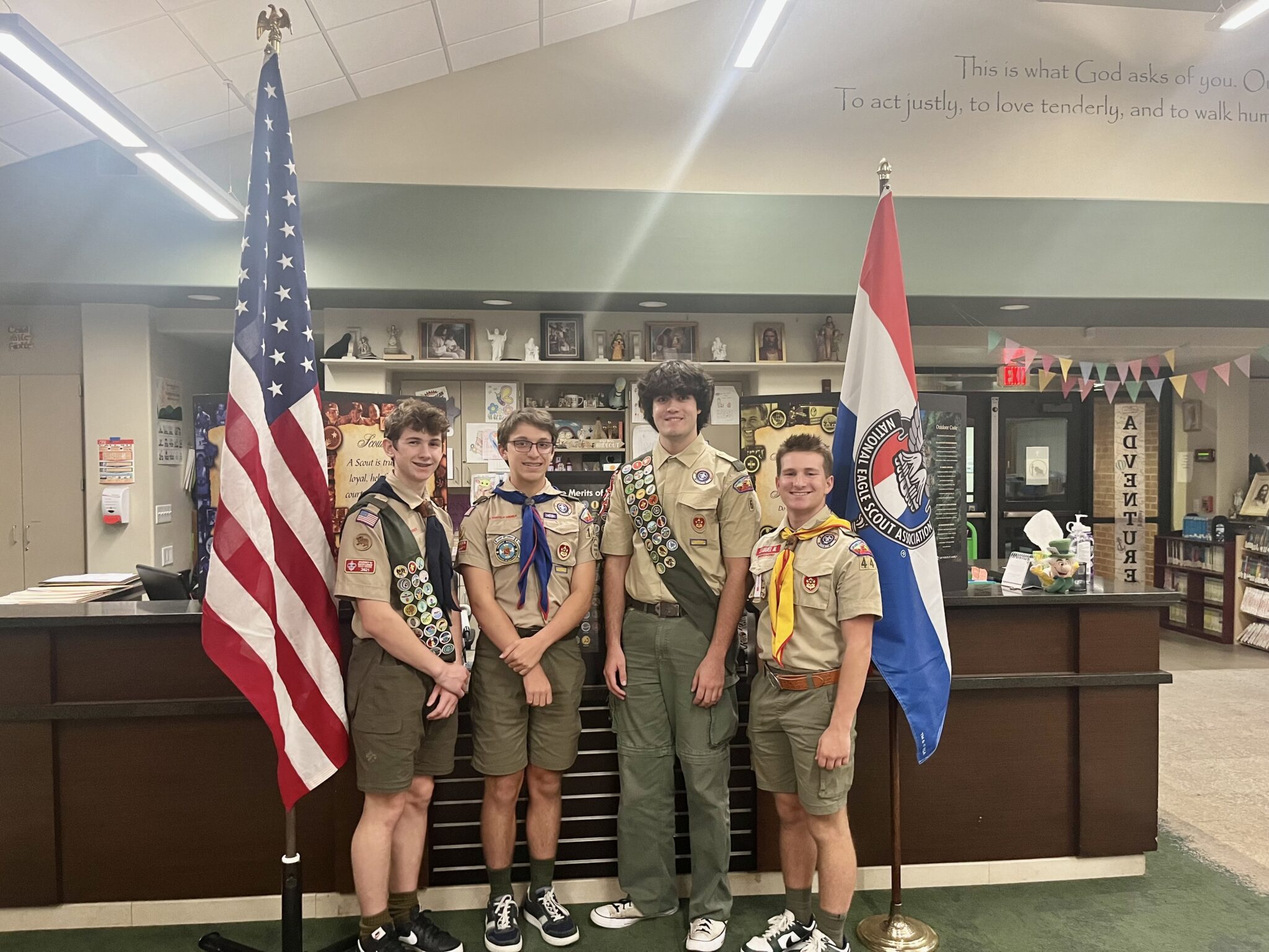 Celebrating Excellence: Four New Eagle Scouts in Central Community Log ...