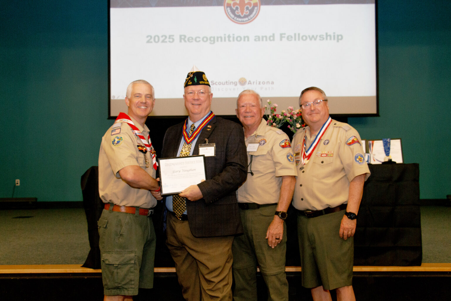 Distinguished Service Star Awarded to Gary A. Vaughan for a Lifetime of ...