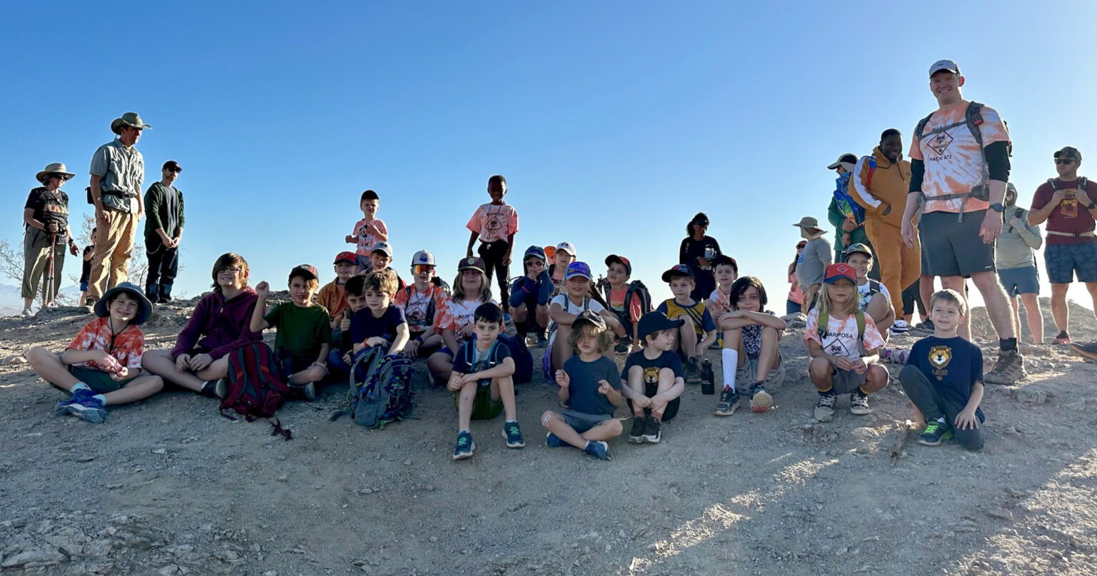 Cub Scout Adventure: Hiking Under the Eclipse at Pima Canyon Trailhead ...