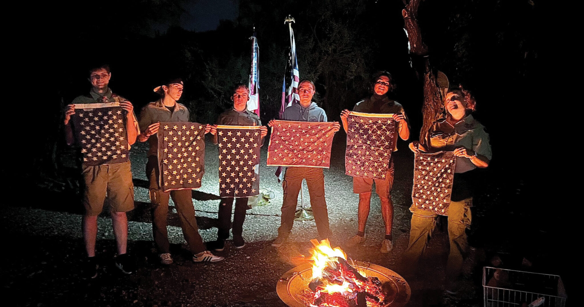 Troop 426’s Flag Retirement Ceremony: Honoring Tradition and Community ...